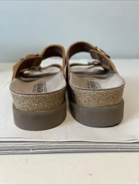 Shoes | Mephisto Harmony Desert Brown Leather Sandals | Poshmark